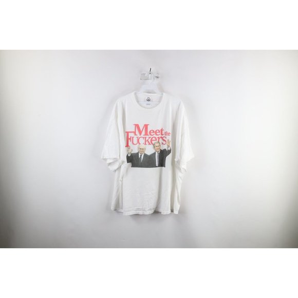 Vintage | Shirts | Vintage Y2k Mens 3xl Meet The Fckers George Bush ...